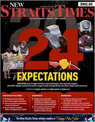 New Straits Times | NST 01.01.2024 - Ookbee MY